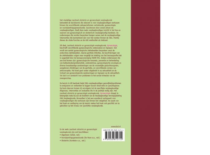 Nursing Shop | Leerboek obstetrie en gynaecologie verpleegkunde ...